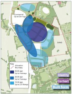 C2 Density and Storey Heights – North of Lowestoft Garden Village